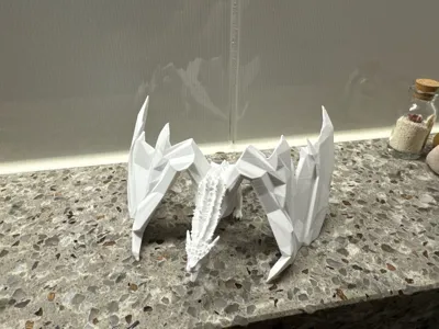 DRAGON low poly - Free 3D Print Model - MakerWorld