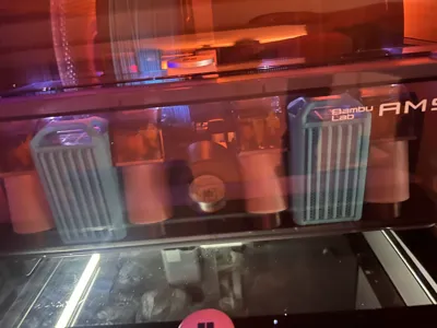 Bambu Lab AMS Hygrometer Thermometer Humidity Stand by muddtt - MakerWorld