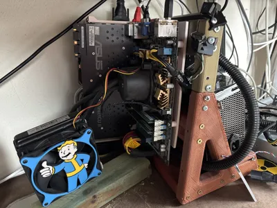 ATX Open PC Frame by Heblyz MakerWorld: Download Free 3D Models