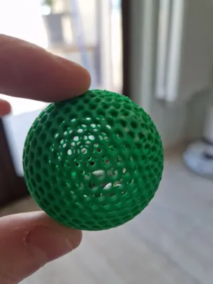 "Airless" Ping Pong Ball - Table Tennis Ball - Free 3D Print Model ...