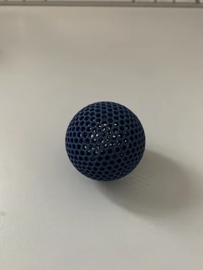 "Airless" Ping Pong Ball - Table Tennis Ball - Free 3D Print Model ...