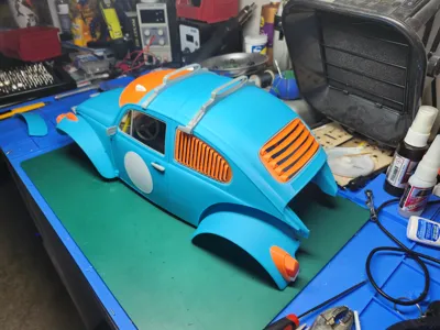 Buggy 7 (VW Beetle ) 3Dsets sets rear window louvers ( vents, shades ...