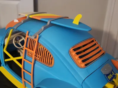 Buggy 7 (VW Beetle ) 3Dsets sets rear window louvers ( vents, shades ...