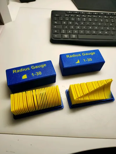 Radius Gauge R1-30mm by RestoreDoctor MakerWorld: Download Free 3D Models