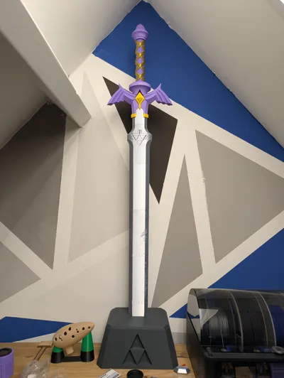 MasterSword OOT Pedestal by toddkman11 MakerWorld: Download Free 3D Models
