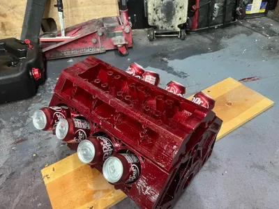 V8 Engine Cooler - Free 3D Print Model - MakerWorld