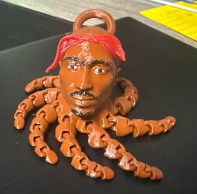Tupac-topus - v2.0 by Deltree3D MakerWorld: Download Free 3D Models