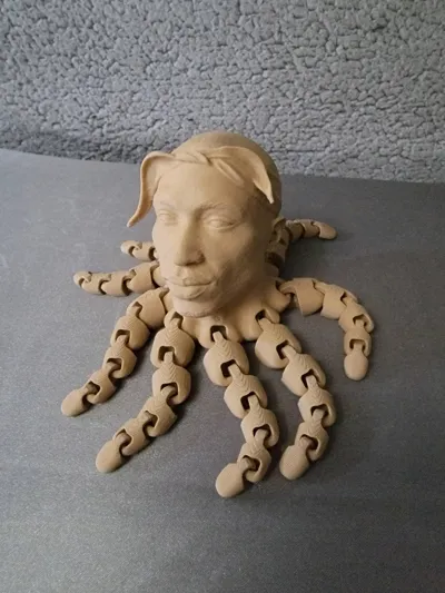 Tupac-topus - v2.0 by Deltree3D MakerWorld: Download Free 3D Models