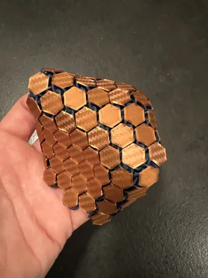 3D Printed Coaster/Mesh/Fabric Remixed by Ur3Dprints - MakerWorld