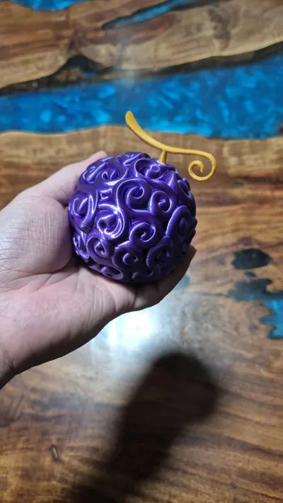 One Piece, Devil Fruit, Pirate King, Devil Fruit, - Free 3D Print Model ...