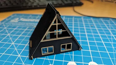 A-Frame House Kit Card by LAYRLAB MakerWorld: Download Free 3D Models