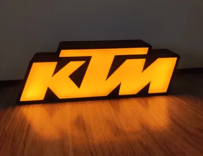KTM Lightbox LED Lamp by SilMan3D - MakerWorld