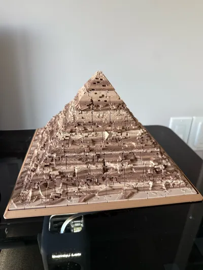 Pyramid Puzzle 238pcs by JPK MakerWorld: Download Free 3D Models