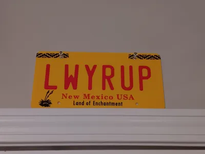 LWYRUP Licence plate by noriwl - MakerWorld