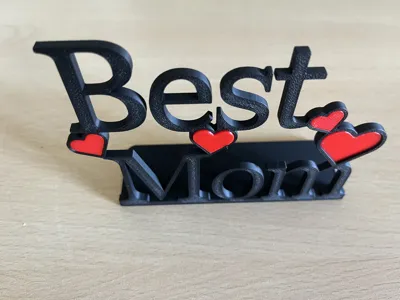 Best Mom Trophy by GoodLuckeR - MakerWorld