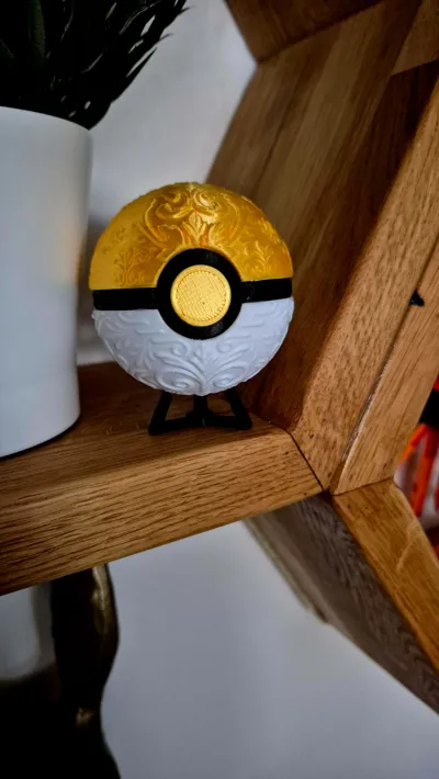 Ornamental Pokeball by Scattered Collectables MakerWorld: Download Free ...