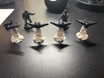 Warhammer Flight Stand (32mm) - Free 3D Print Model - MakerWorld