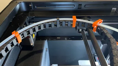 Better PTFE Chain Clips for Bambu Labs P1P,P1S,X1C - Free 3D Print ...
