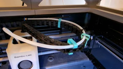Better PTFE Chain Clips for Bambu Labs P1P,P1S,X1C by qiqiji MakerWorld ...