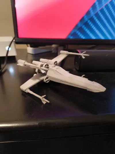 X wing kit card by JoshuaVanKamp MakerWorld: Download Free 3D Models