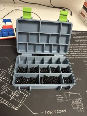 Screw box/organizer Remixed by PhilippMakerWorld: Download Free 3D Models