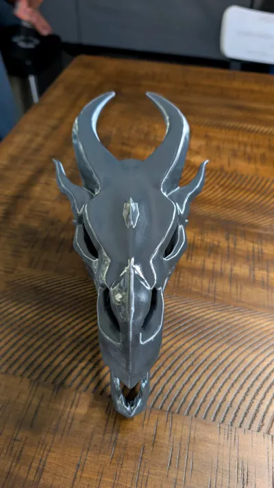 Skyrim Dragon Skull by 3DMN MakerWorld: Download Free 3D Models