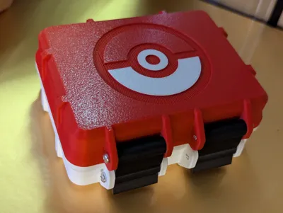 Rugged Box for Pokémon Cards - Free 3D Print Model - MakerWorld