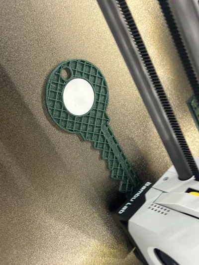 WiFi Key / WLAN Schlüssel / RFID NFC Tag embedded mid-print Shared by ...