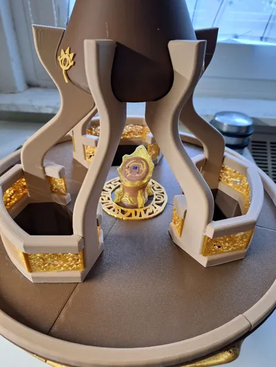 Modular Sheikah Tower from Zelda BotW - Free 3D Print Model - MakerWorld