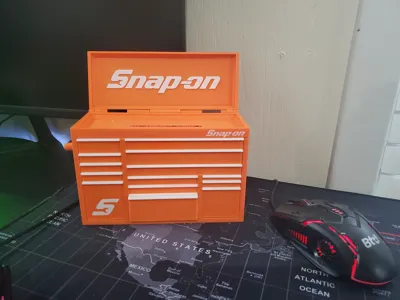 Snap-On Desk Tool Chest w/ Lid Business Display by joshua.makes ...