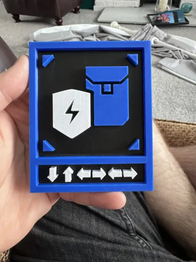 Helldivers 2 Shield Generator Pack Plaque by Cysterion - MakerWorld