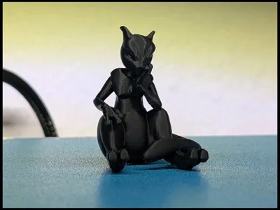 Pokemon Mewtwo thinker by 3DMN MakerWorld: Download Free 3D Models
