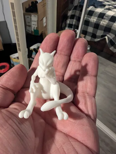 Pokemon Mewtwo thinker by 3DMN MakerWorld: Download Free 3D Models