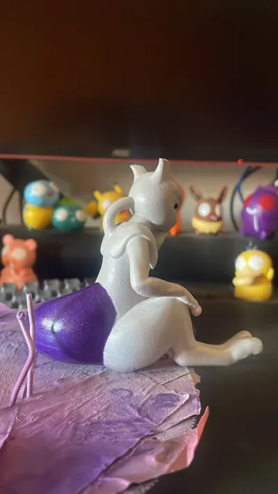 Pokemon Mewtwo thinker by 3DMN MakerWorld: Download Free 3D Models