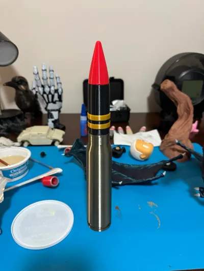 30x173mm A-10 Bullet Container V3 1:1 Scale by Loop - MakerWorld