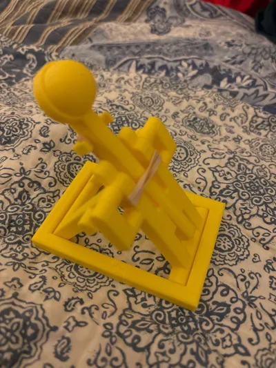 Print in Place Pop-up Catapult by Windrose MakerWorld: Download Free 3D Models