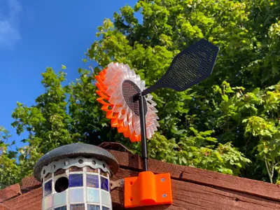 Honeycomb Windmill - Hexagon Wind Turbine Remixed by BamBam Design ...