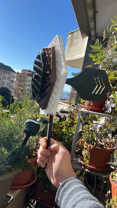 Honeycomb Windmill - Hexagon Wind Turbine Remixed by BamBam Design ...