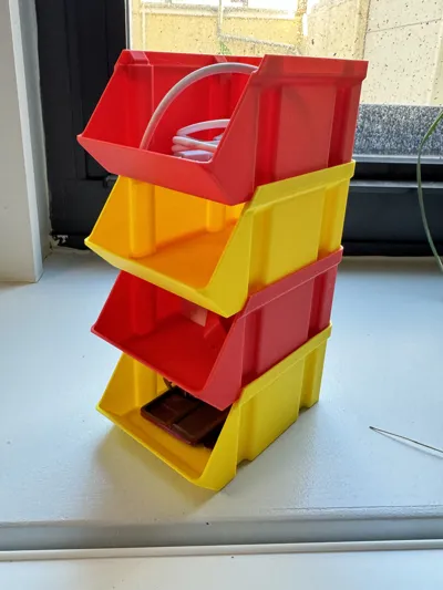 Stackable box - no supports by 3D servis - MakerWorld