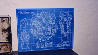 Hulkbuster blueprint version 2 by cruse2382 - MakerWorld