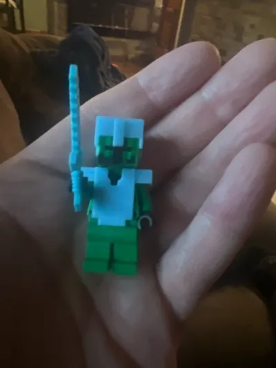 Lego Minecraft armor and helmet (Remixes) Remixed by jhe42 MakerWorld ...