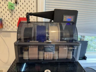 Bambu Lab AMS Active Filament Dryer by Jal Shah - MakerWorld