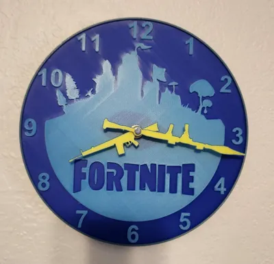 Fortnite Clock by Metzaranad - MakerWorld
