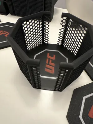 UFC Coaster Set by CreativeBones - MakerWorld