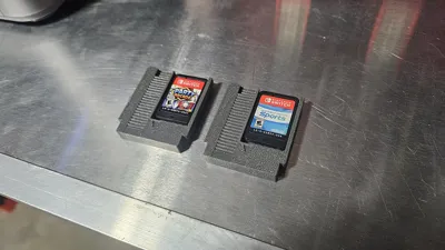 Nintendo Switch Cart Holder- NES Mashup by Williams Industries - MakerWorld