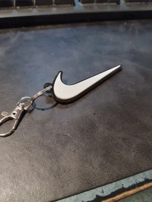 Nike Logo Keychain - (No AMS needed) by Lilac Rage - MakerWorld