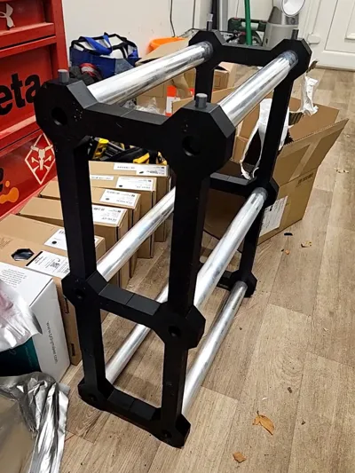 Modular Filament Rack PVC Pipe Remixed by MaximeB - MakerWorld