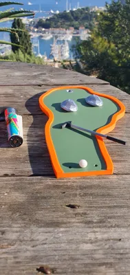 Desktop Mini Golf Hole 1 by MoltenPlastic3D MakerWorld: Download Free ...