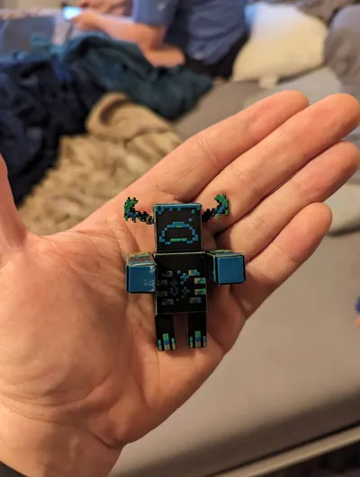 Minecraft Warden Full Color by t.schafer MakerWorld: Download Free 3D ...