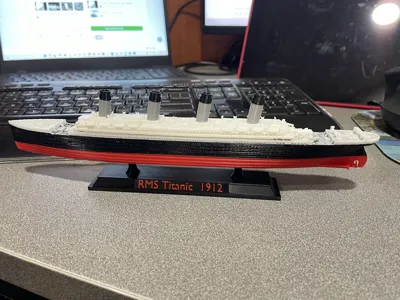 RMS TITANIC - scale 1/1000 by vandragon_de MakerWorld: Download Free 3D ...